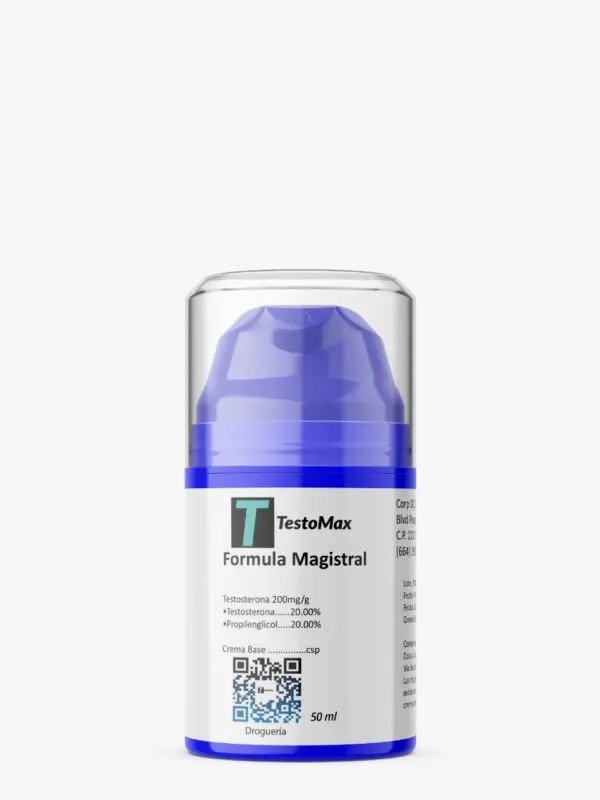 Testomax Bioidéntica Crema 200mg/g – 50 días de aplicación 50ml | Testomax